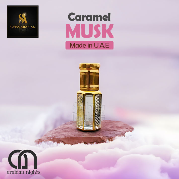 Swiss Arabian Caramel Musk-Made in U.A.E -A Dreamy Blend of Caramel ...