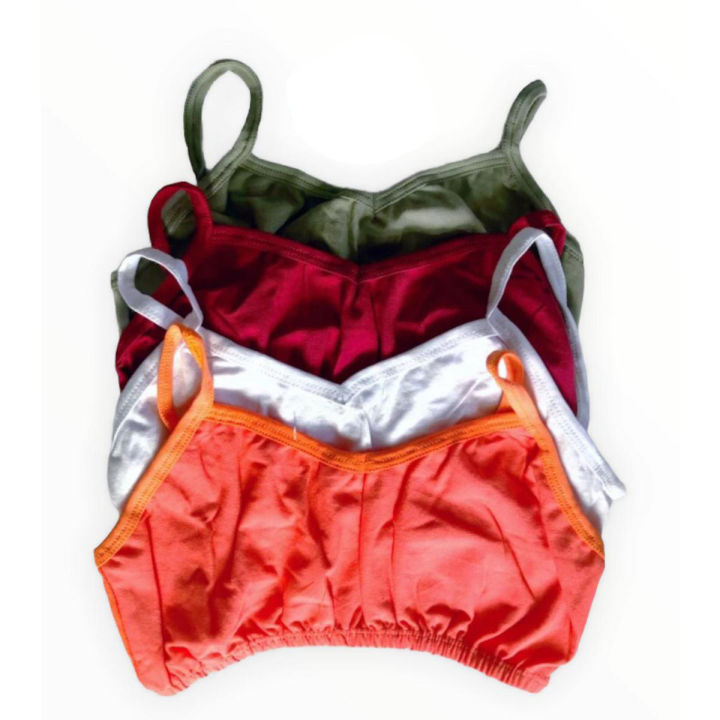 Combo Pack Of 4 Super Soft Cotton Bra For Girls - Bra For Girls - Bra ...