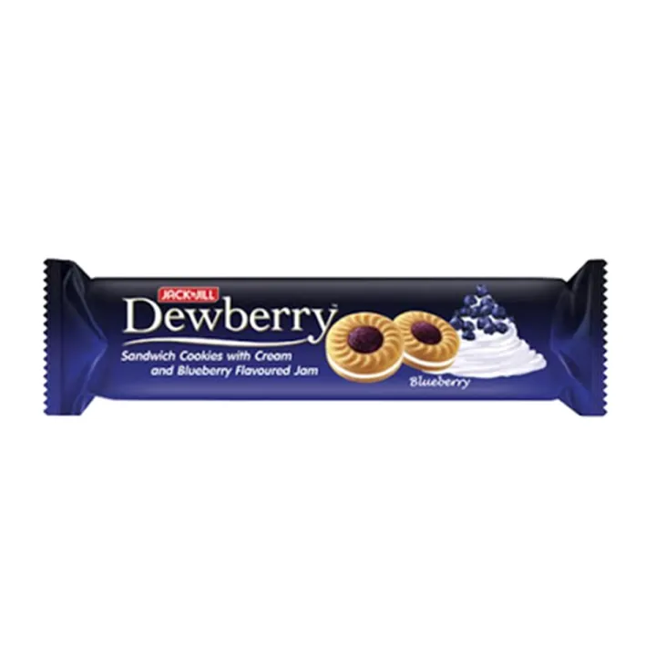 Dewberry Sandwich Cookies Roll (Blueberry) - 105gm | Daraz.com.bd