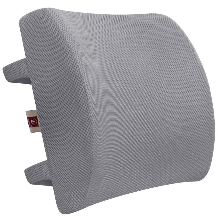 Memory Foam Lumbar Support for Back Pain Relief Compatible with ...