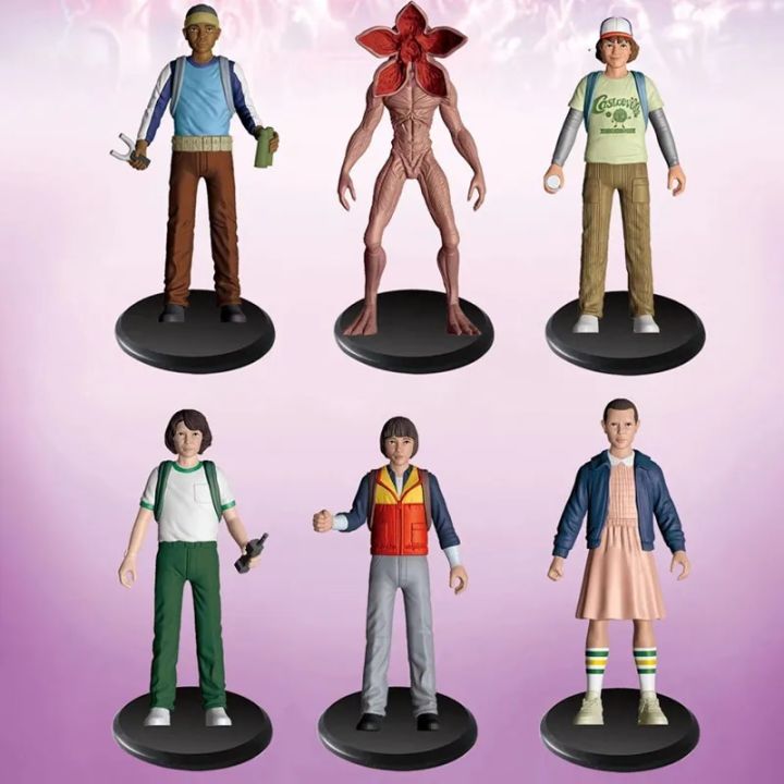 6pcs/Set Stranger Things Model Steve Demogorgon Action Figure PVC ...