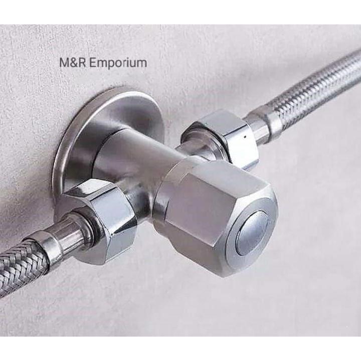 Angel valve 3 ways T shape SS | Daraz.com.bd
