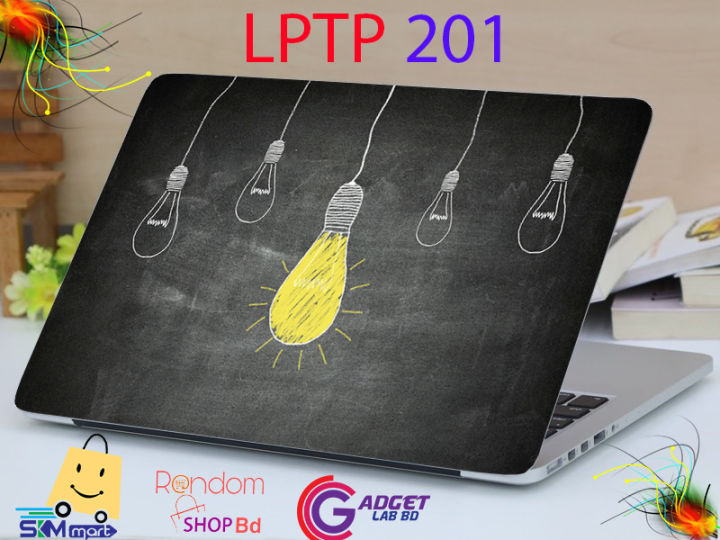 LPTP - 201 Ideas Make Light Laptop Sticker Laptop Skin Sticker & Laptop ...