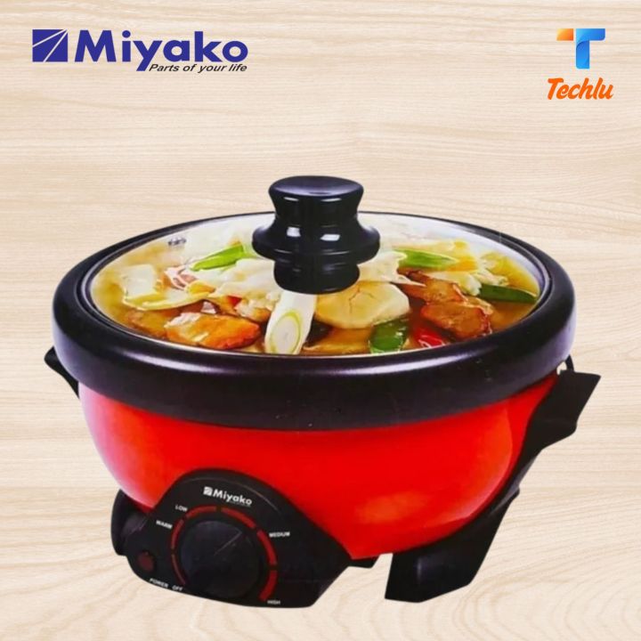 Miyako multi cooker, Electric curry cooker, Removable non-stick pan ...