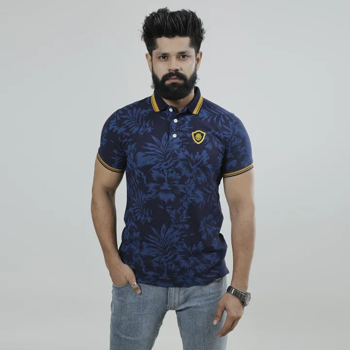 Printed PK polo t shirt for men Smart polo t shirt for men pk fabrics ...