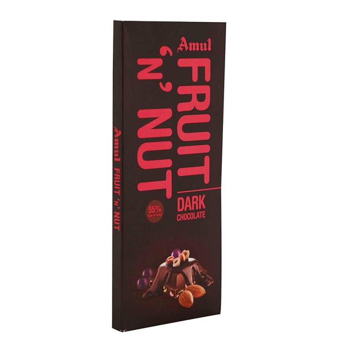 Amul_ Dark Chocolate (Fruit N Nut) -150g | Daraz.com.bd