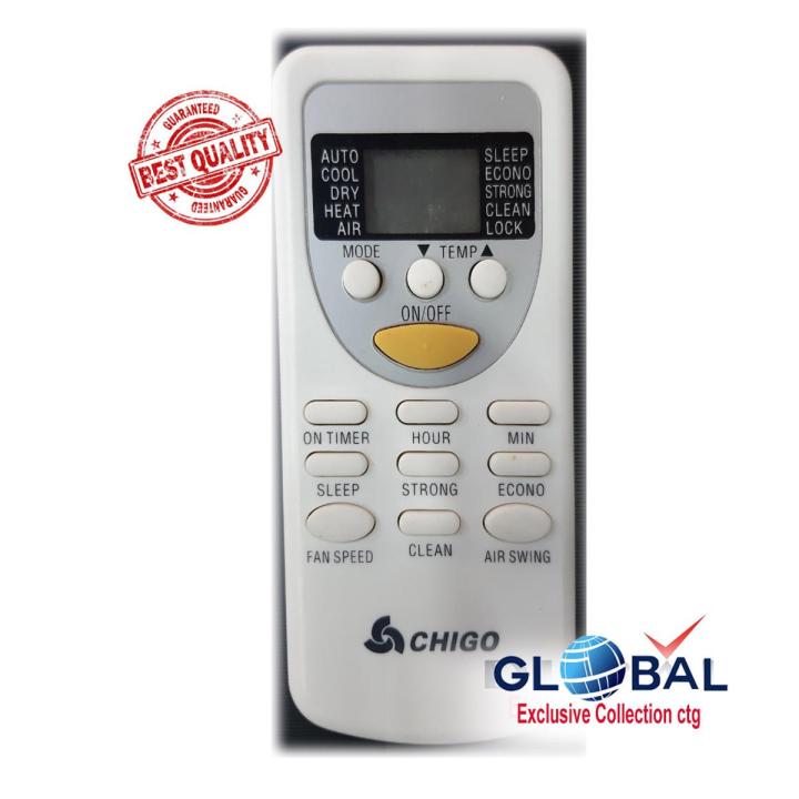CHIGO AC Compatible Remote Control High Quality. Remote | Daraz.com.bd