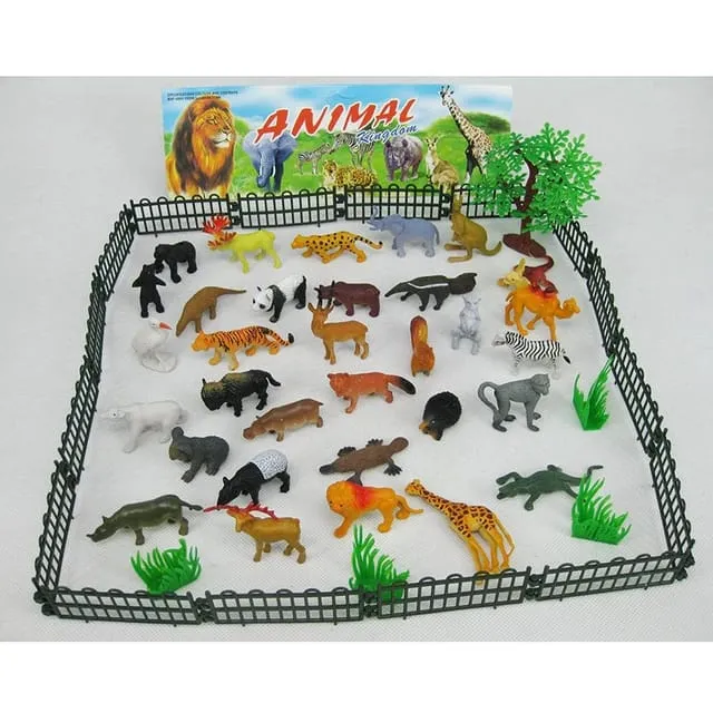 Animal Kingdom Set for Kids Multicolor Daraz .bd