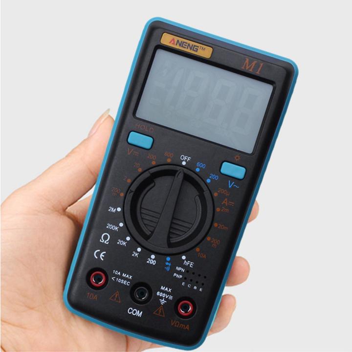 【Mary DAI Store】Aneng M1 Auto Digital Backlight Ac/Dc Voltmeter Ohm ...