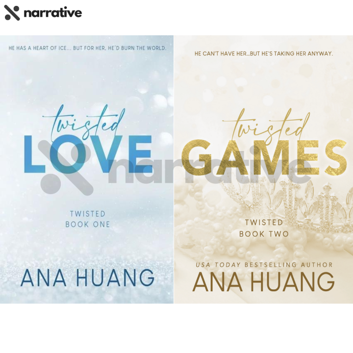 Twisted Series 2 books Collection by Ana Huang (Twisted Love, Twisted Games) | Daraz.com.bd