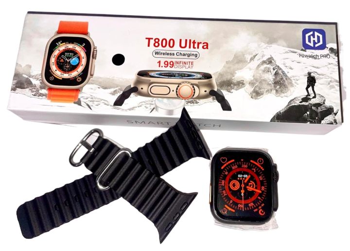 T800 Ultra Smart Watch 1.99 inch Infinite Display,Bluetooth Calling ...