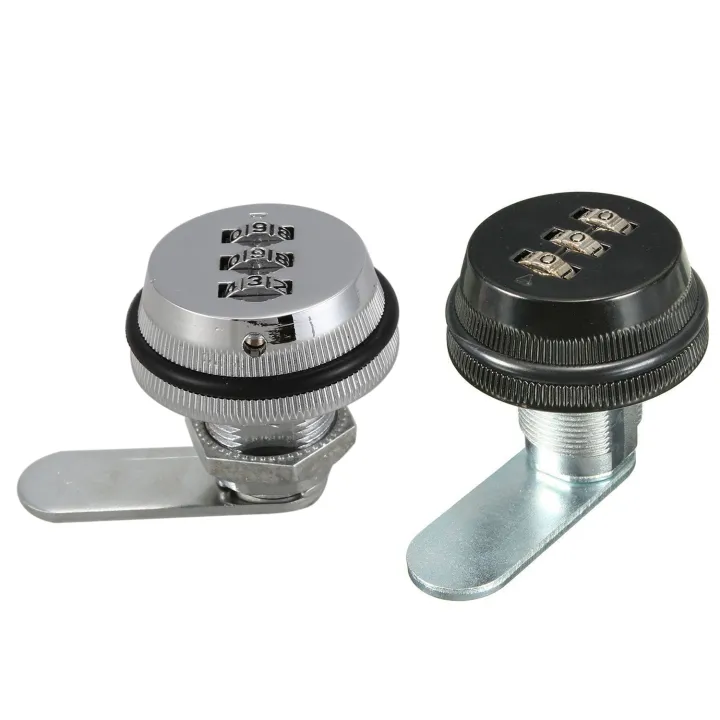 2 Pcs Alloy Code Combination Cam Lock Keyless Post Mail Box Cabinet RV ...