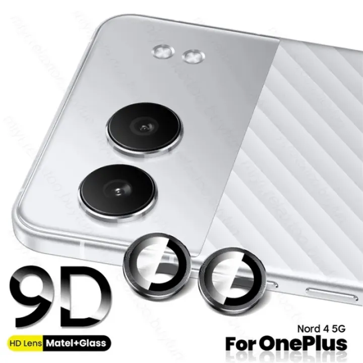 OnePlus Nord 4 5G Camera Ring Tempered Glass Lens Protective Aluminum ...