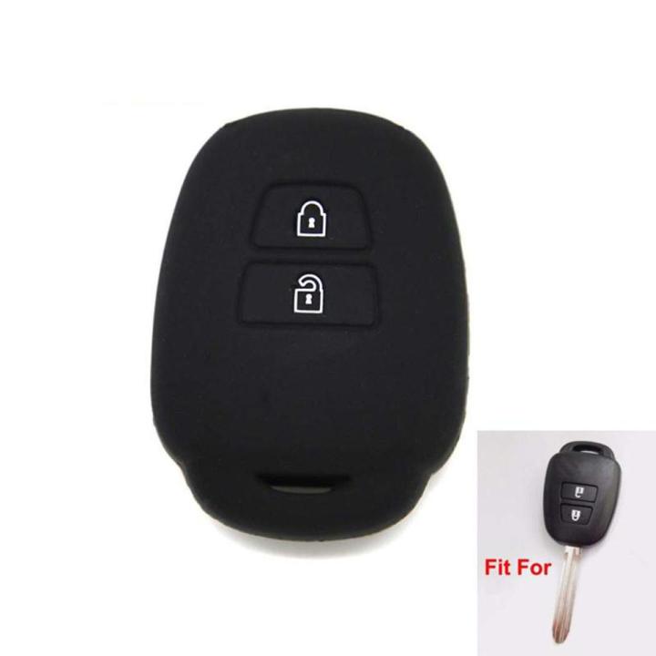 Toyota Silicone Protecting Remote Key Case Cover 2 Buttons For Toyota ...
