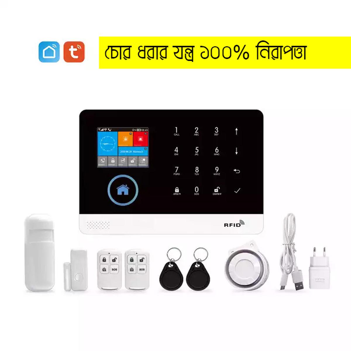 Tuya Smart Wireless Alarm WIFI Security System with Motion Detector ...