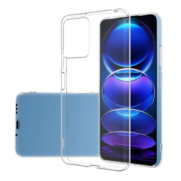 Redmi Note 12 pro 5g Anti-Slip Tpu Case - Transparent | Daraz.com.bd