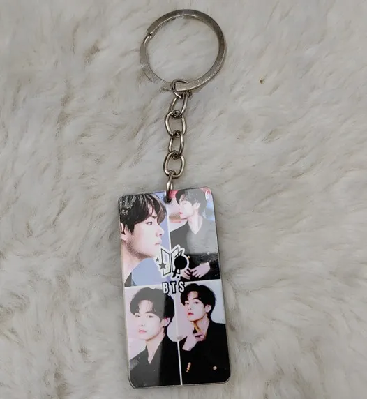 BTS Key Chain Print with BTS | Daraz.com.bd