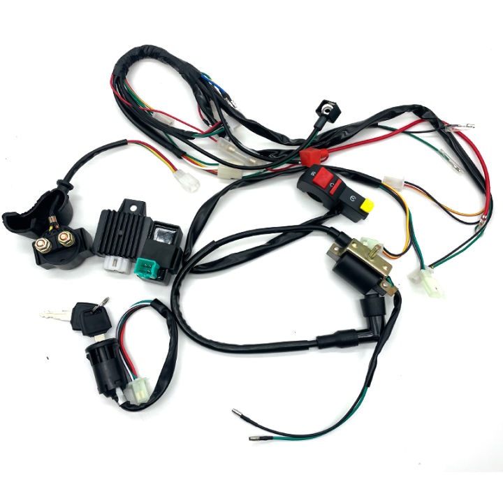 Electrics Wire Harness Coil Cdi Wiring Set Motorcycle Ignition Kit For ...