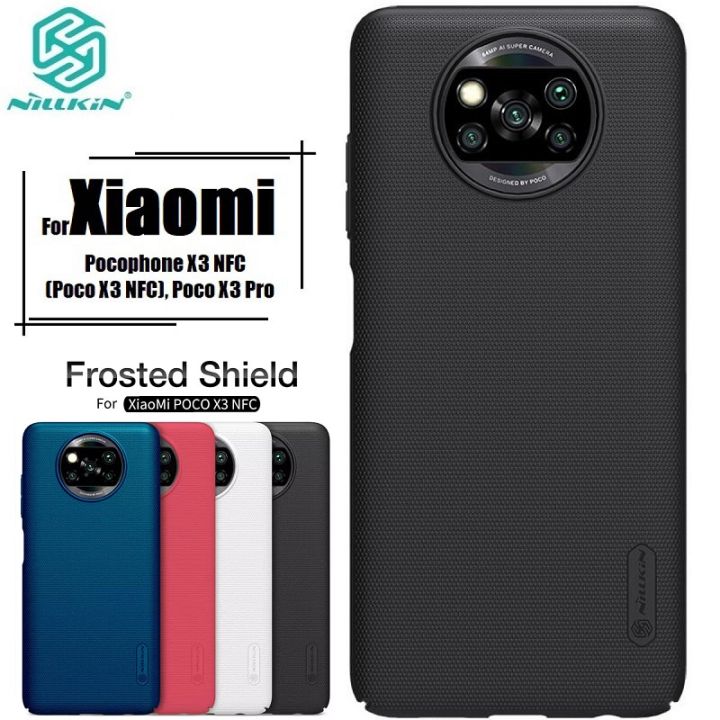 Nillkin (Poco X3 NFC) Super Frosted Shield Hard Case For Poco X3 / Poco X3 NFC / Poco X3 Pro ...