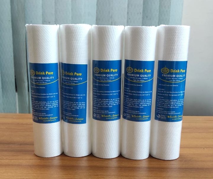 Sediment/PP Filter 5 Pcs 1 Micron & 5 Micron (110gm) | Daraz.com.bd