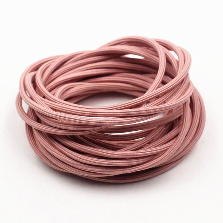 2.5mmRubber Band Rope Homemade Hexagonal Rubber Band Hair Rope ...