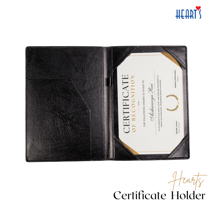 Convocation Certificate Folder–Premium File Folder for Certificates ...