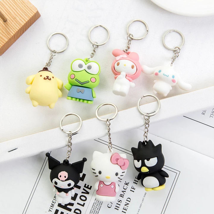 Creative Rubbe Keychain/Popular Cartoon KT Series Car Pendant ...
