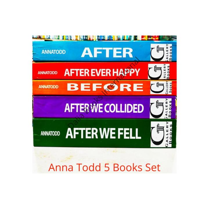 The Complete After Series Collection 5 Books set by Anna Todd | Daraz ...