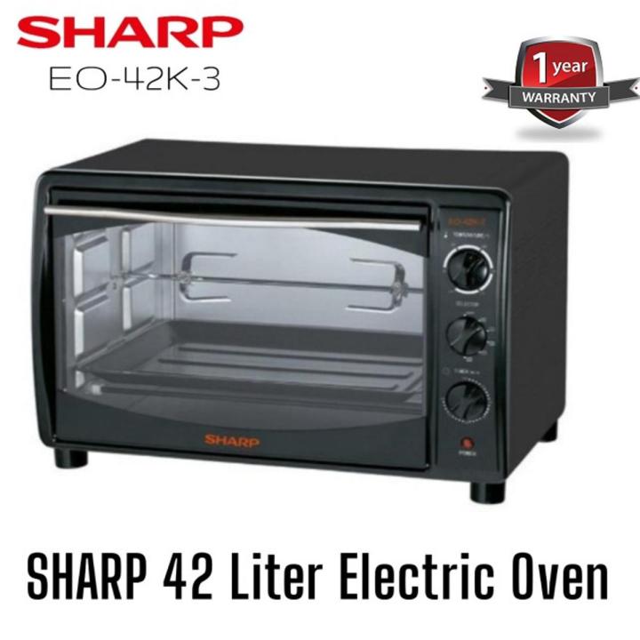 SHARP ELECTRIC OVEN, EO-42K-3 ( BLACK ). | Daraz.com.bd