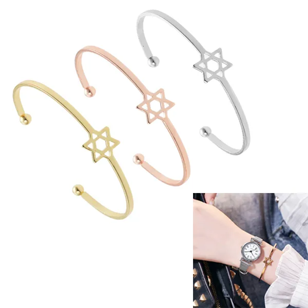 Lucky Hollow Six-Pointed Star Bracelet Set B1 Tassel Brelet Versatile Personality Autumn Jewelry ...