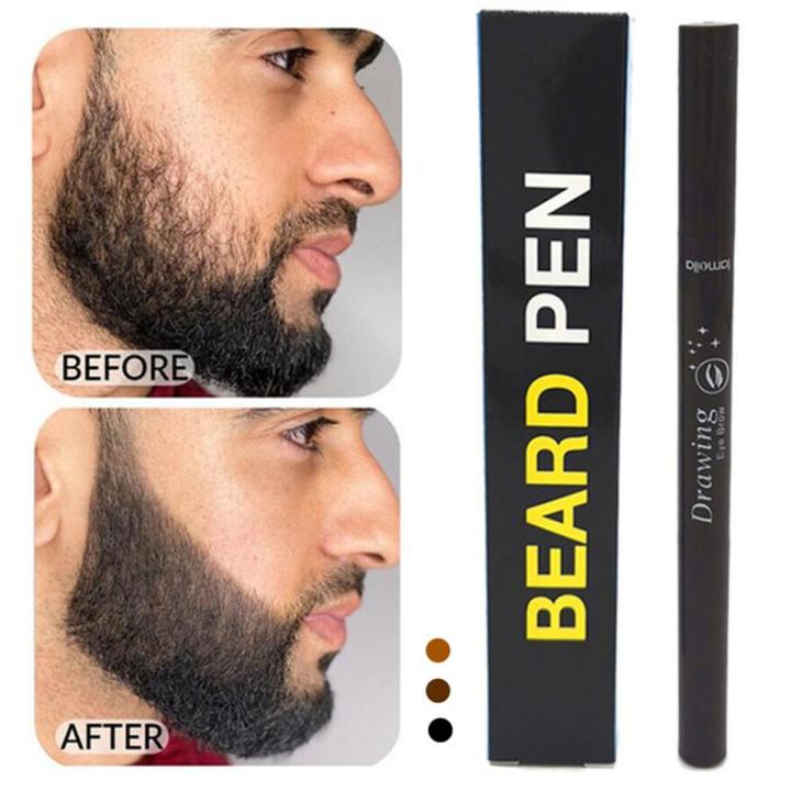 OXOLO Beard Filler Pencil Men Beard Repair Pen Beard Effective Enhancer ...