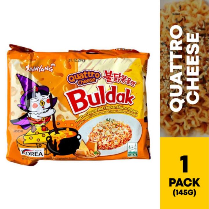 Buldak Quattro Cheese 1Ps 145Gm - Korea | Daraz.com.bd