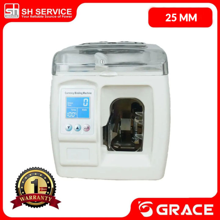 Grace Banknote Bundling Machine GB-325 with 25mm Paper Tape, Money ...