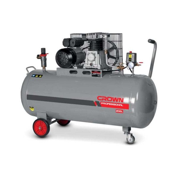 CROWN 200L Direct Air Compressors, Rate Power: 3.0HP, Rated speed ...