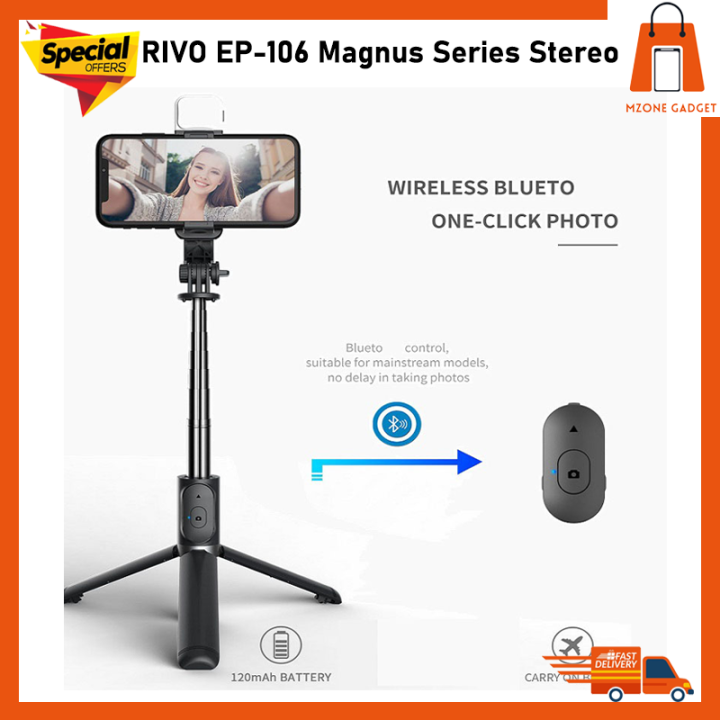 High Quality Collapsible Mobile Selfie Stick Tripod Q02S with Fill ...