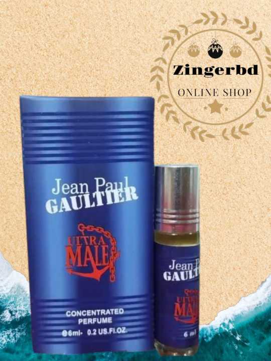Ultra Male Jean Paul Gaultier Concentrated Perfume Oil For Men by Al ...