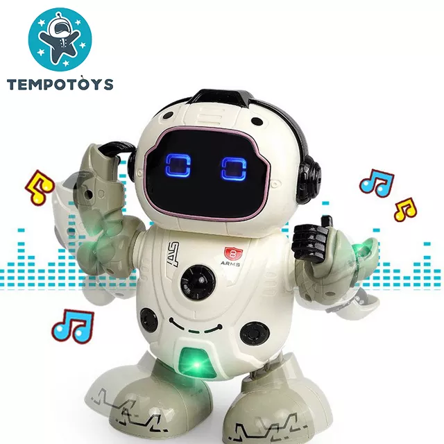 Dance Robot Musical Smart Electric Walking Dancing Robot Toys with ...