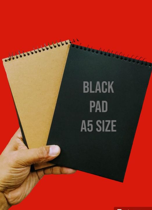 Black Paper Note Book A5 size 1 PES | Daraz.com.bd