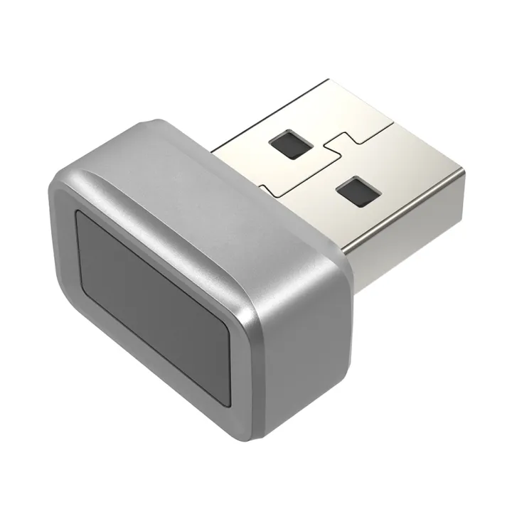 USB Fingerprint Key Reader FIDO U2F Biometric Mini Security Key Dongle ...