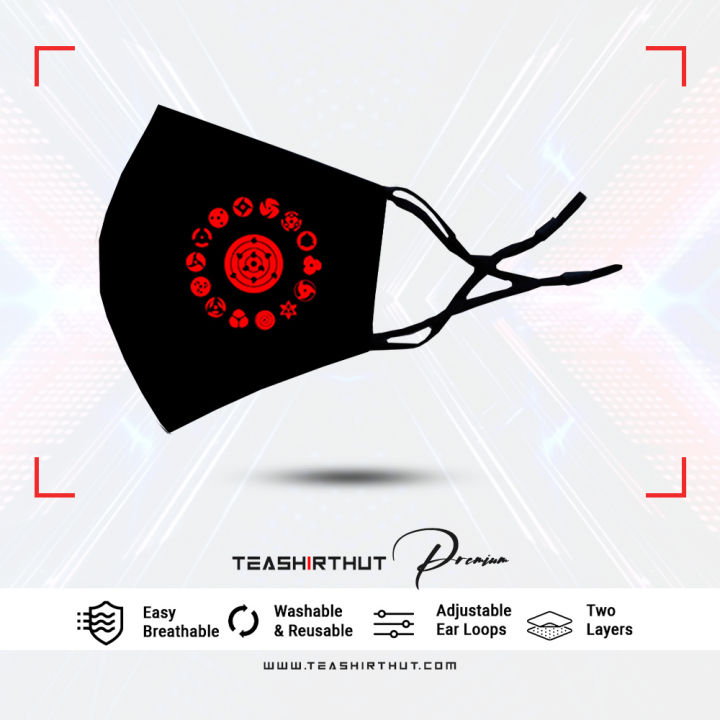 Naruto Clan Logo Exclusive Anime Design Edition Mens Fashion Mask ...
