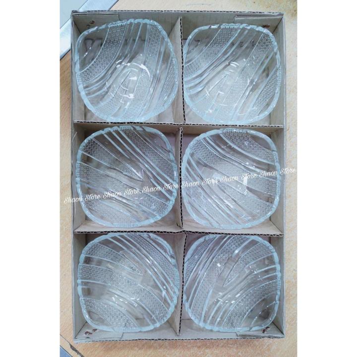 Crystal Glass Firni Set/Bati Set/Snack Bowl Set/Soup Set/Firni Bati Set ...