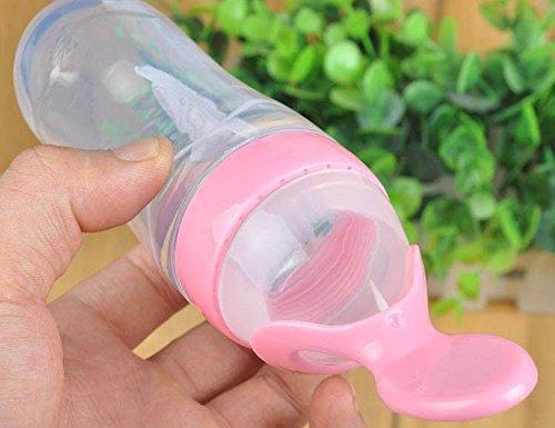Silicone Baby Food Dispensing Spoon & Feeder, Travel Baby Training ...