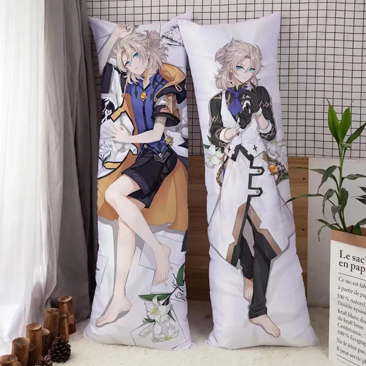 Anime Game Genshin Impact Razor Cosplay Hugging Body Pillowcase ...