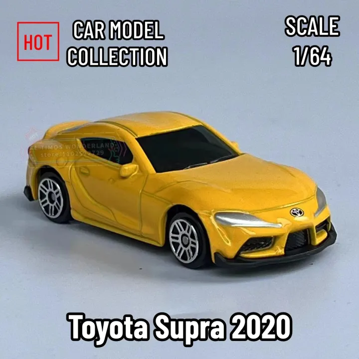 Scale 1/64 Toyota Supra 2020 Metal Mini Car Model Replica Miniature Art ...