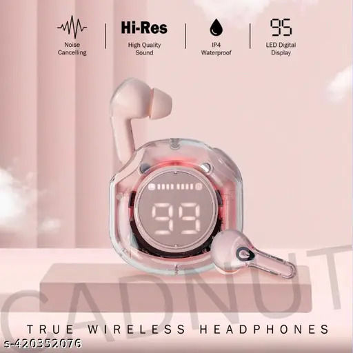Ultrapods Pro True Wireless Earbuds with Display Transparent Design ...