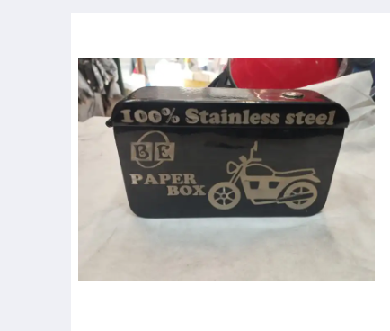 Mini stainless steel side box for all bike | Daraz.com.bd