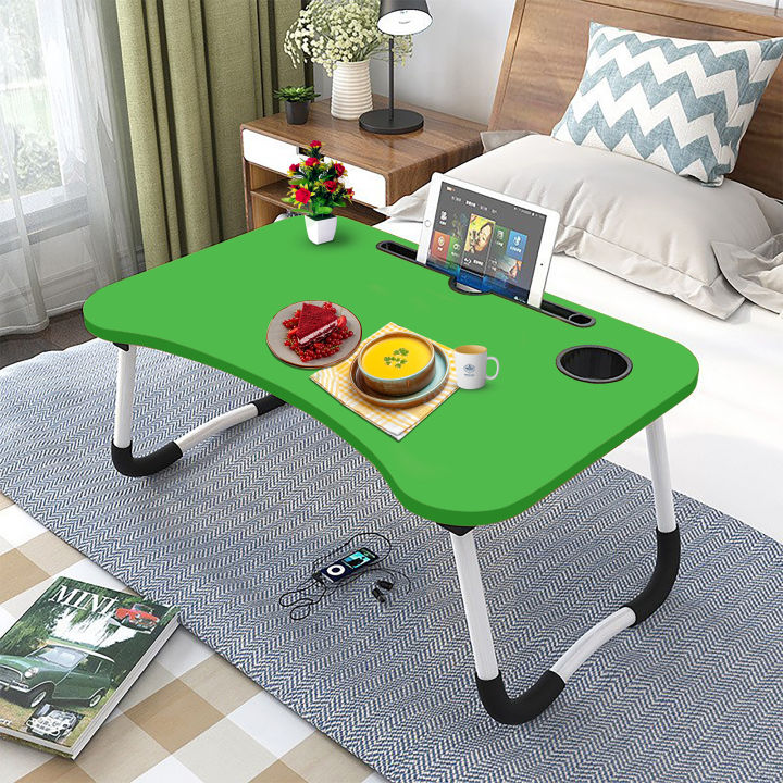 Computer Laptop Desk Small Foldable Multi-Function Bed Desk Simple ...