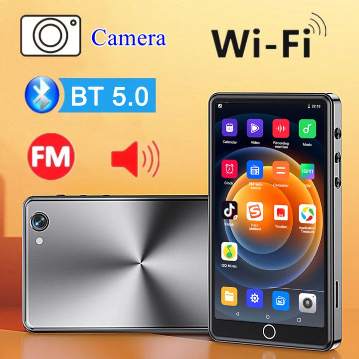 Camera Mp4 Player Bluetooth Wifi Android 16gb Touch Screen Hifi Music ...