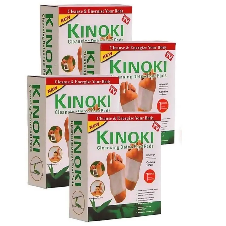 Kinoki Cleansing Detox Foot Pad Monthly Pac 60 Pads | Daraz.com.bd