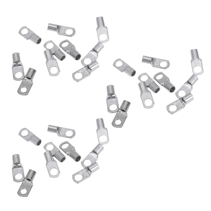 30 Pcs Copper Tube 16mm x 8mm Lug Battery Starter Cable Welding Crimp ...